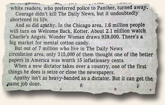 Final editions of newspaper publications… : History's Newsstand Blog