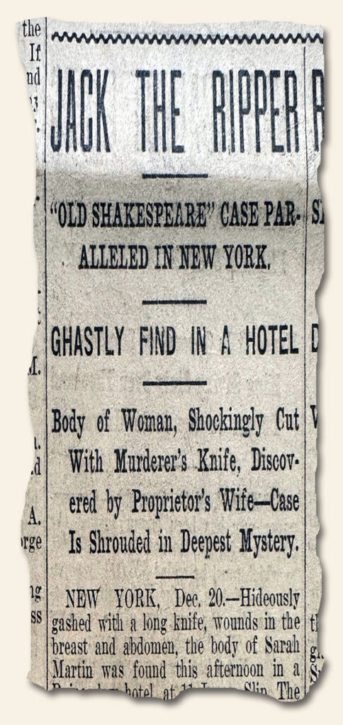 Snapshot 1903 – “Jack the Ripper” in America? : History's Newsstand Blog