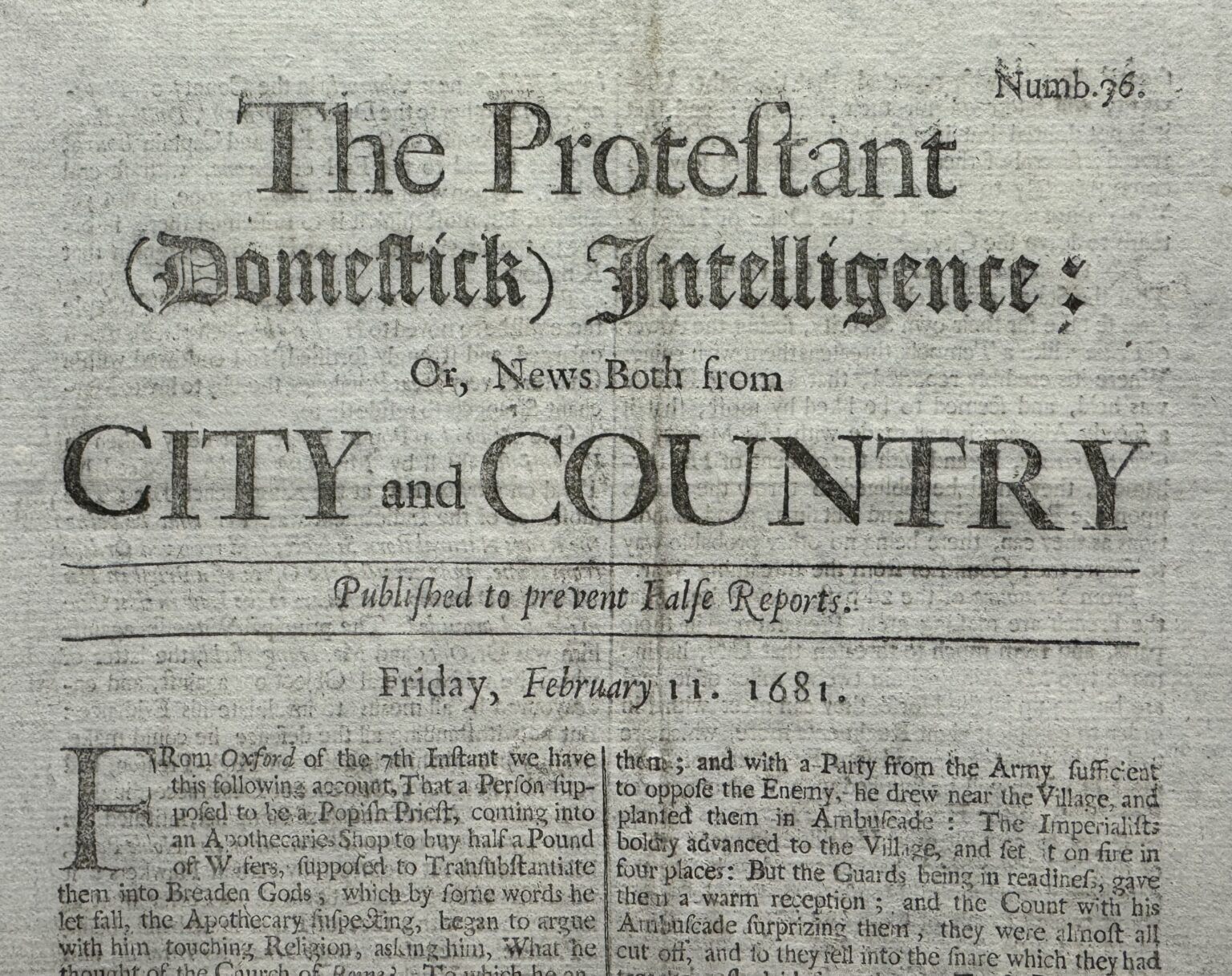 Archetype Publisher . . . Benjamin Harris : History's Newsstand Blog