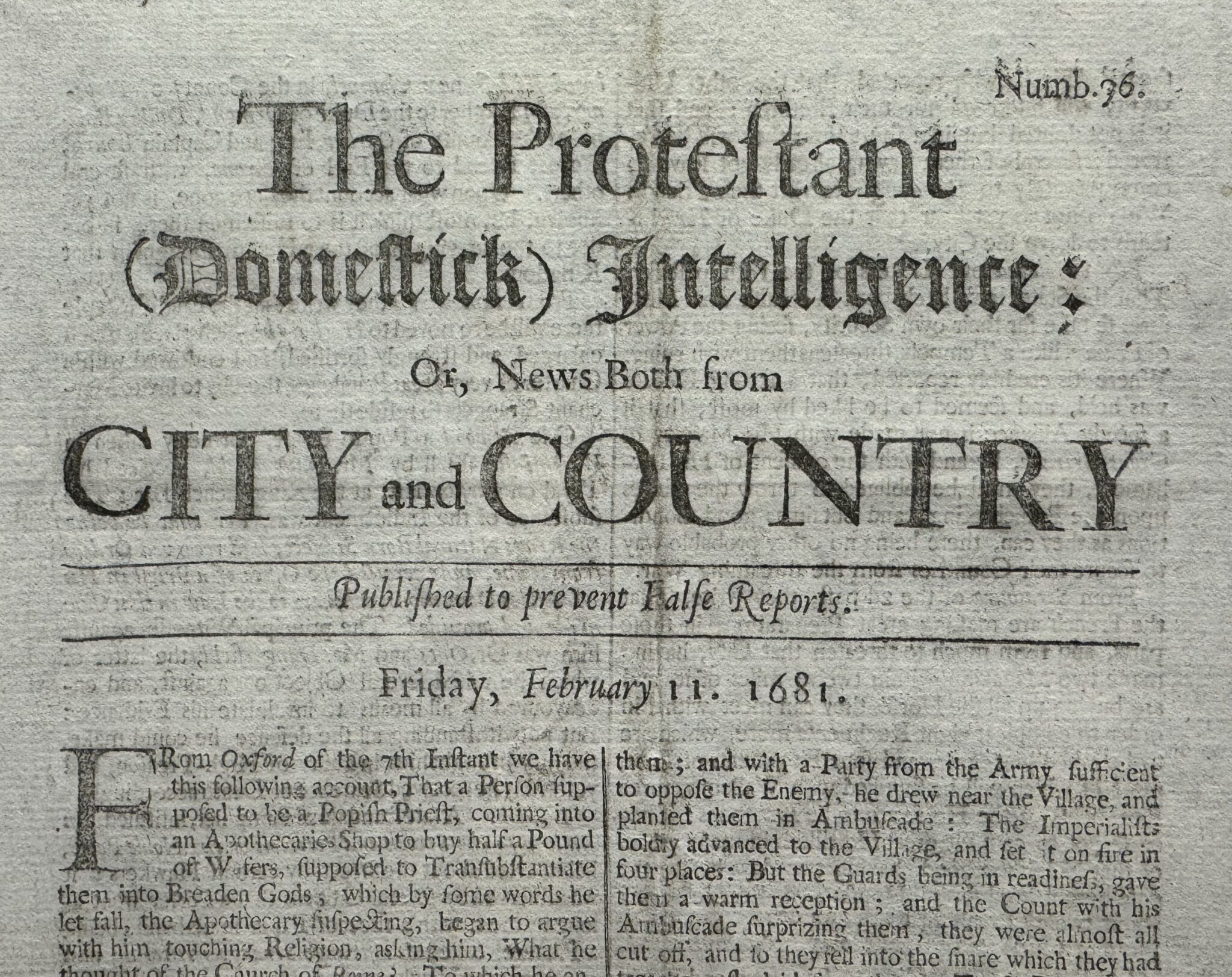 Archetype Publisher . . . Benjamin Harris : History's Newsstand Blog