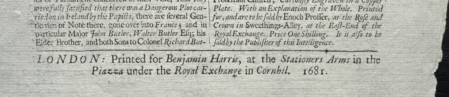 Archetype Publisher . . . Benjamin Harris : History's Newsstand Blog