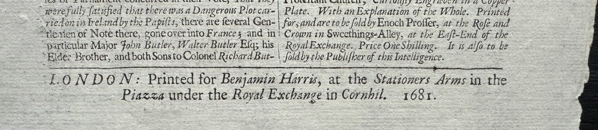 Archetype Publisher . . . Benjamin Harris : History's Newsstand Blog