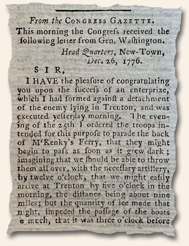 Best Christmas gifts ever – 1776 edition… : History's Newsstand Blog
